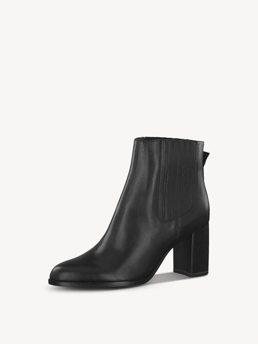 Bottines Chelsea en cuir suédés, lisses & vernis | Tamaris