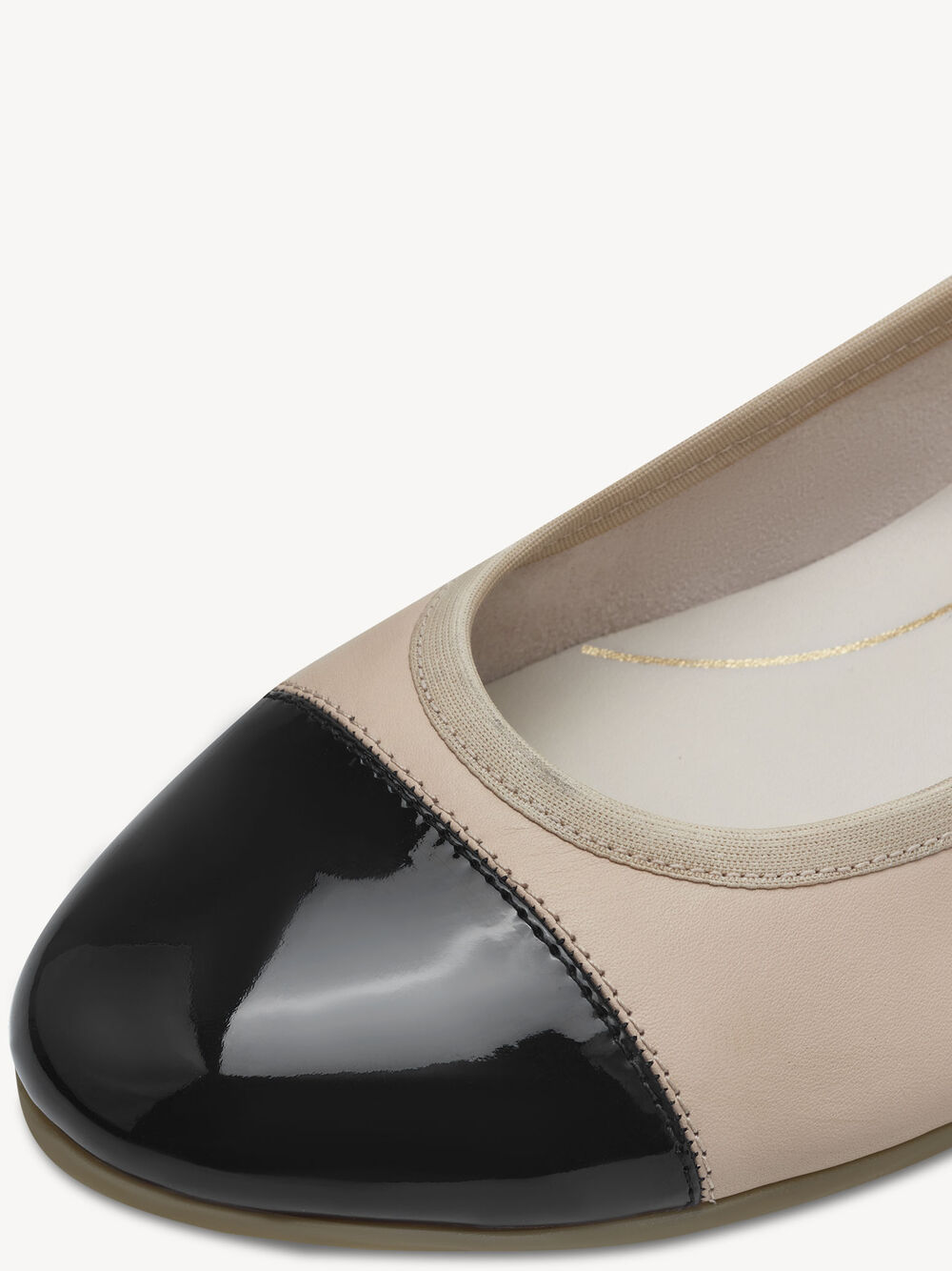 Ballerina - beige 1-22124-42-271: Tamaris Ballerinas online kaufen!