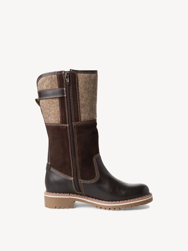 Lederstiefel - braun Warmfutter 1-26432-41-303: Tamaris Stiefel online ...