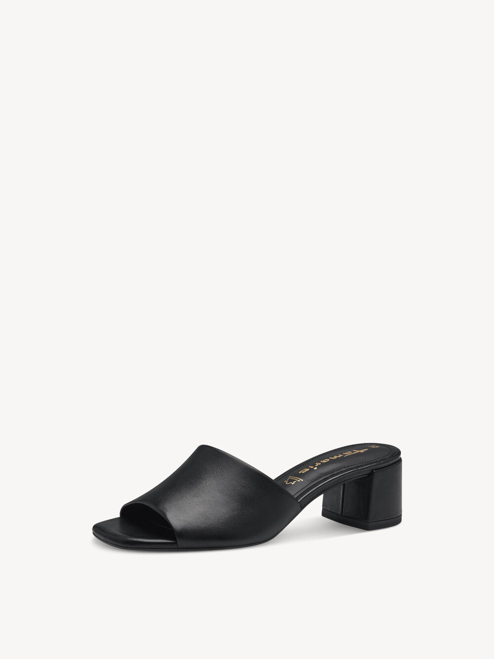 Leather Mule - black 1-27204-42-001: Buy Tamaris Mules online!
