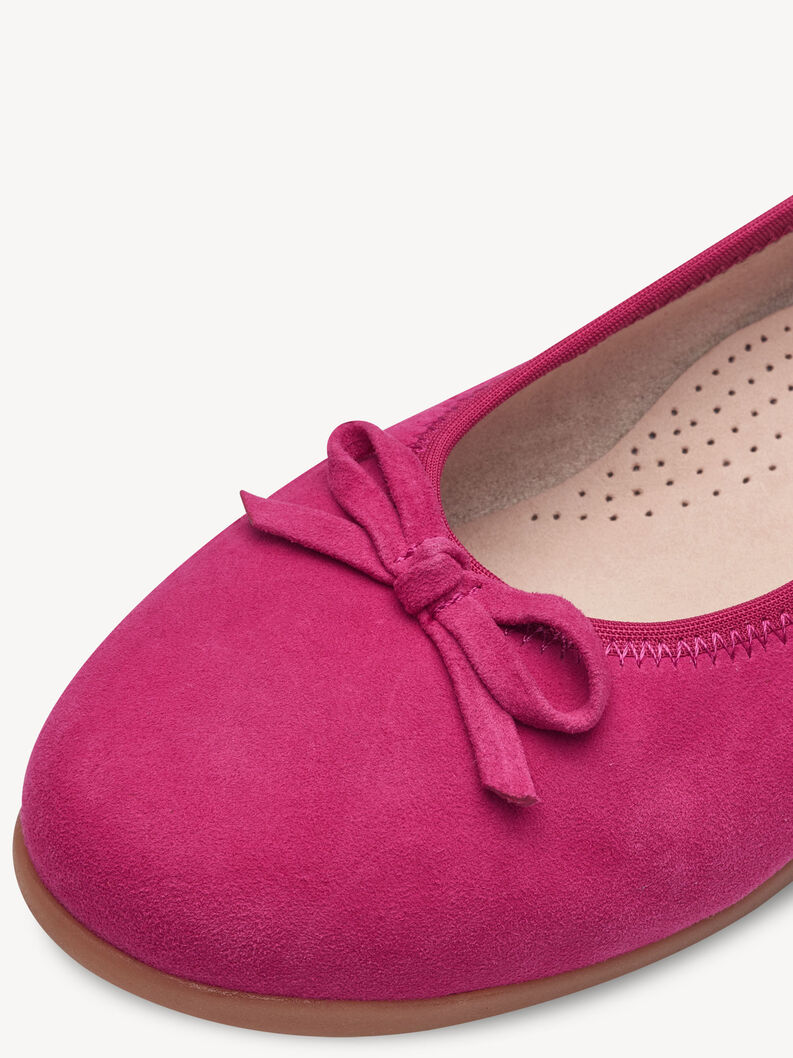 Ballerine en cuir - rose fuchsia 8-82100-42-556 : Achetez en ligne les ...
