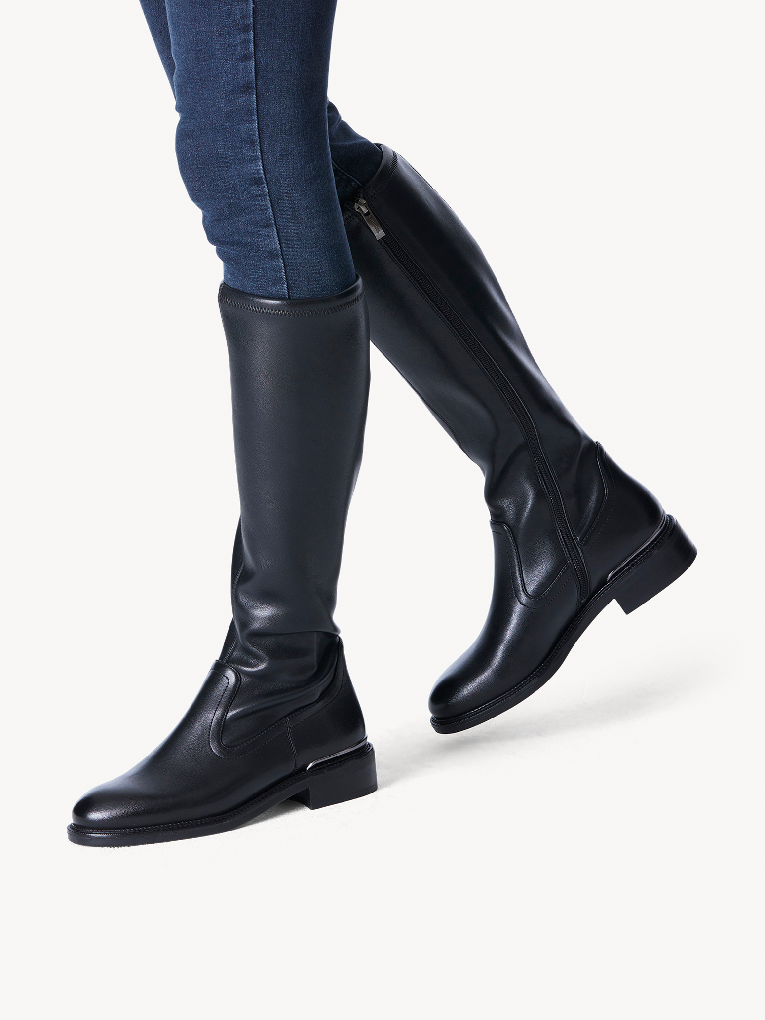 Elegantes Tamaris Weitschaftstiefel Xxl Ebenbild
