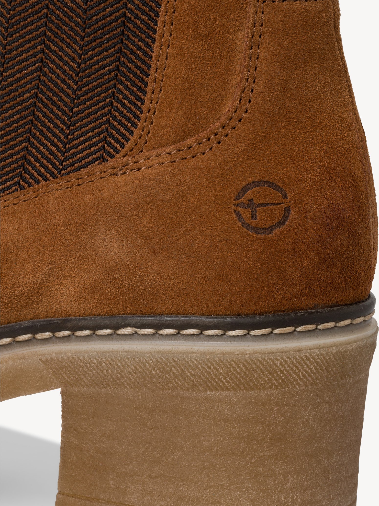 Bottine Chelsea en cuir - marron 1-25936-41-305 : Achetez en ligne les ...