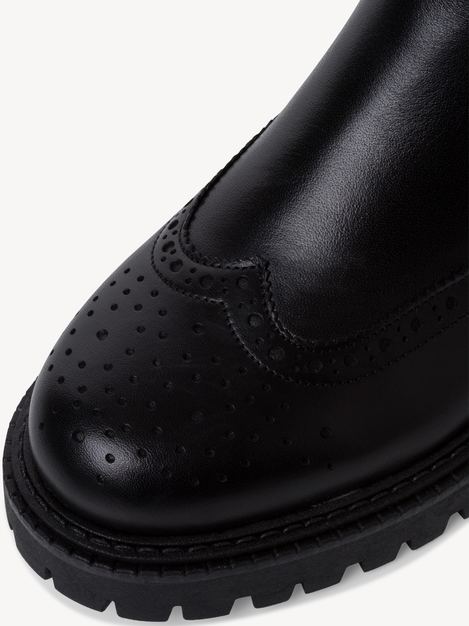 Bottine Chelsea en cuir - noir 1-25450-41-001 : Achetez en ligne les ...