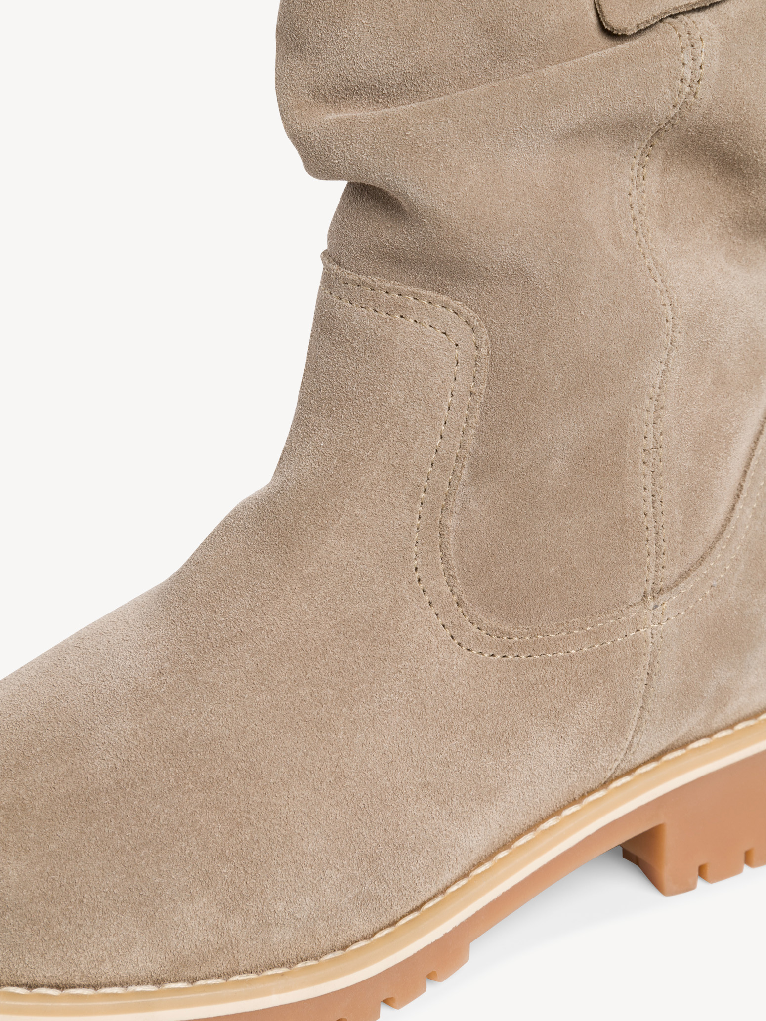 Bottine en cuir - beige doublure chaude 1-26471-41-341 : Achetez en ...