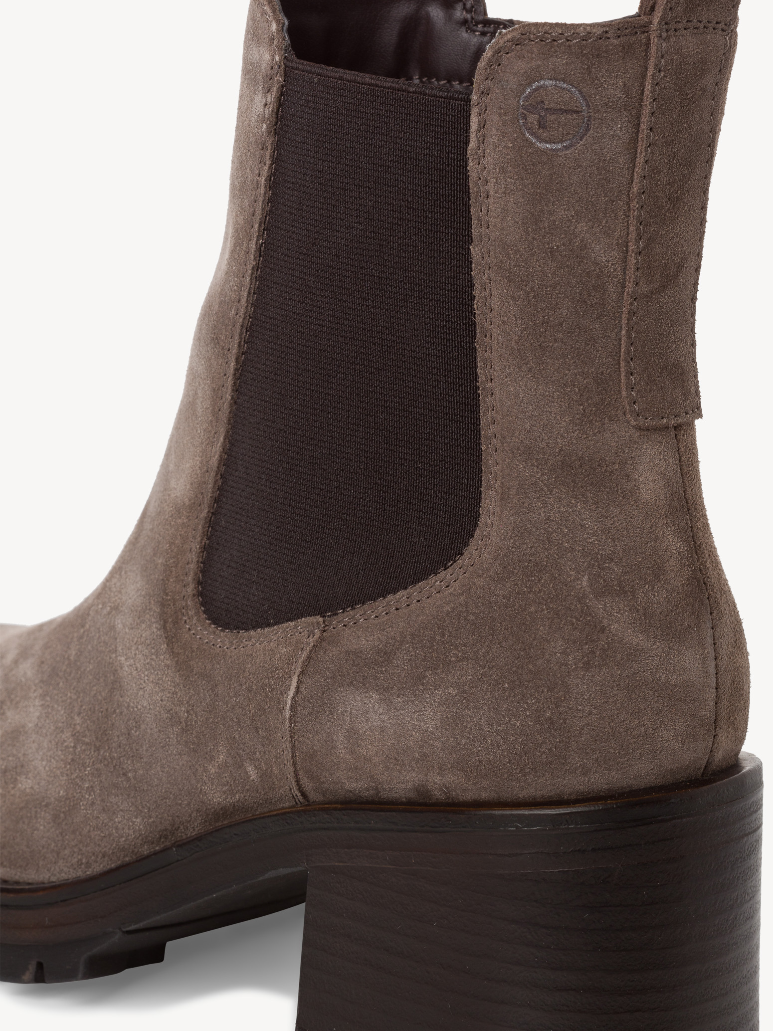 Bottine Chelsea en cuir - beige 1-25066-41-341 : Achetez en ligne les ...