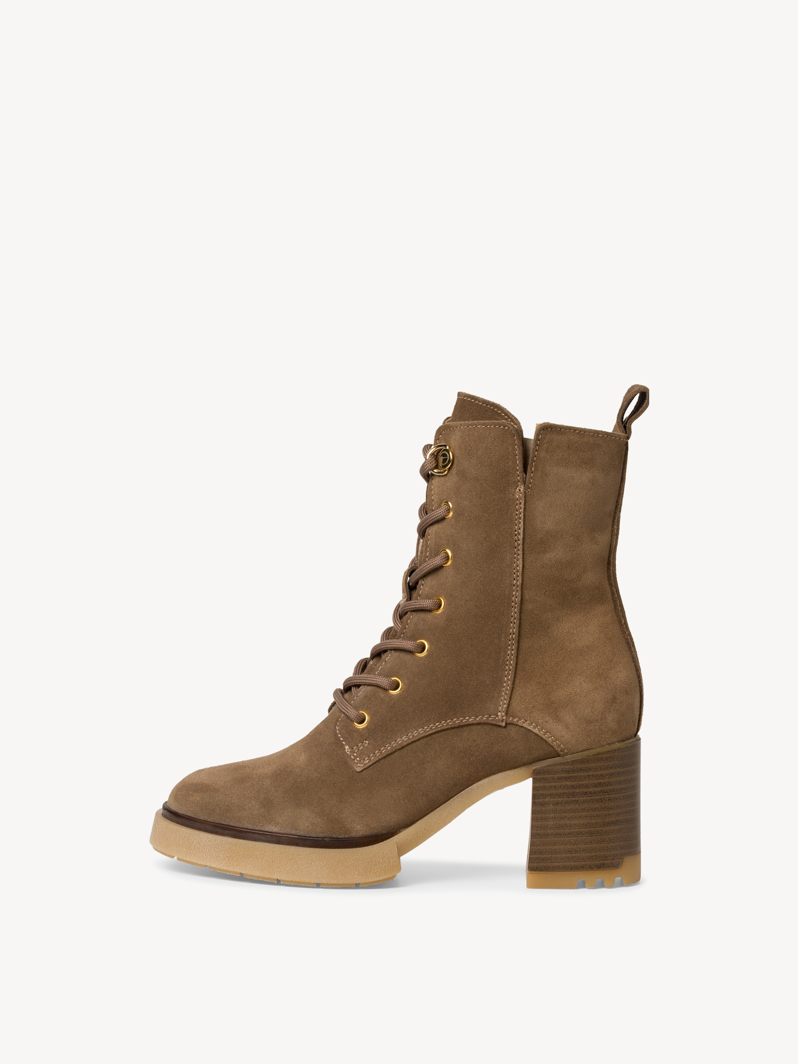 Bottine en cuir - marron 1-25279-41-314 : Achetez en ligne les Bottines ...